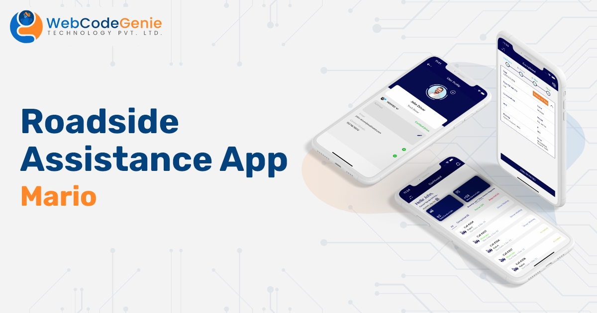 Roadside assistance towing app